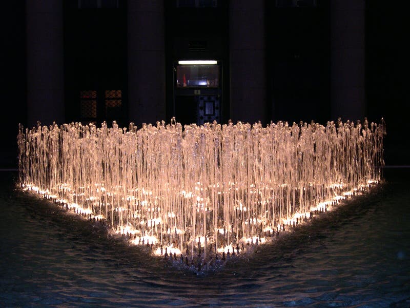 Water in triangle stock image. Image of lion, stone, footpath - 763753