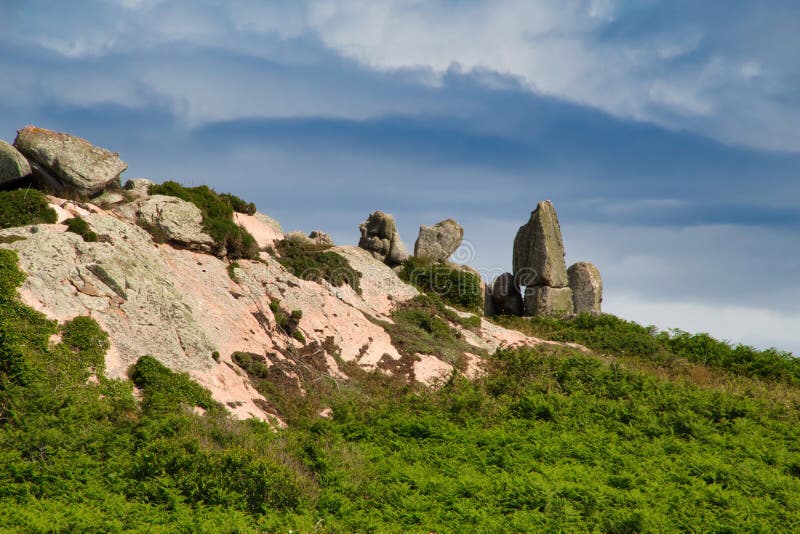 Rocks on the hill stock image. Image of medieval, city - 248031615