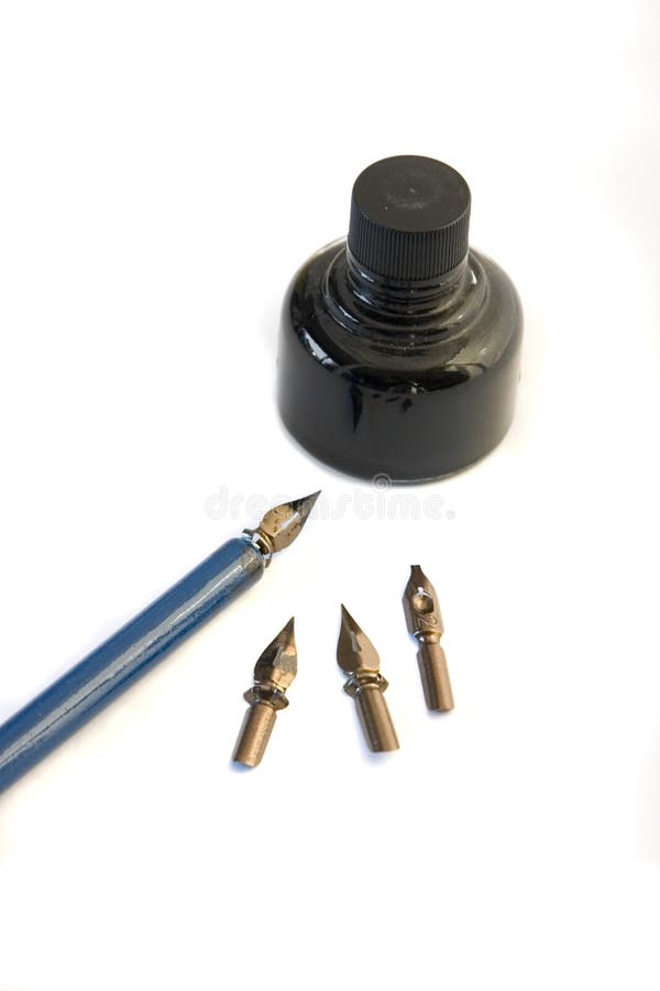 Fountain pen stock image. Image of fountain, black, classic - 1757893