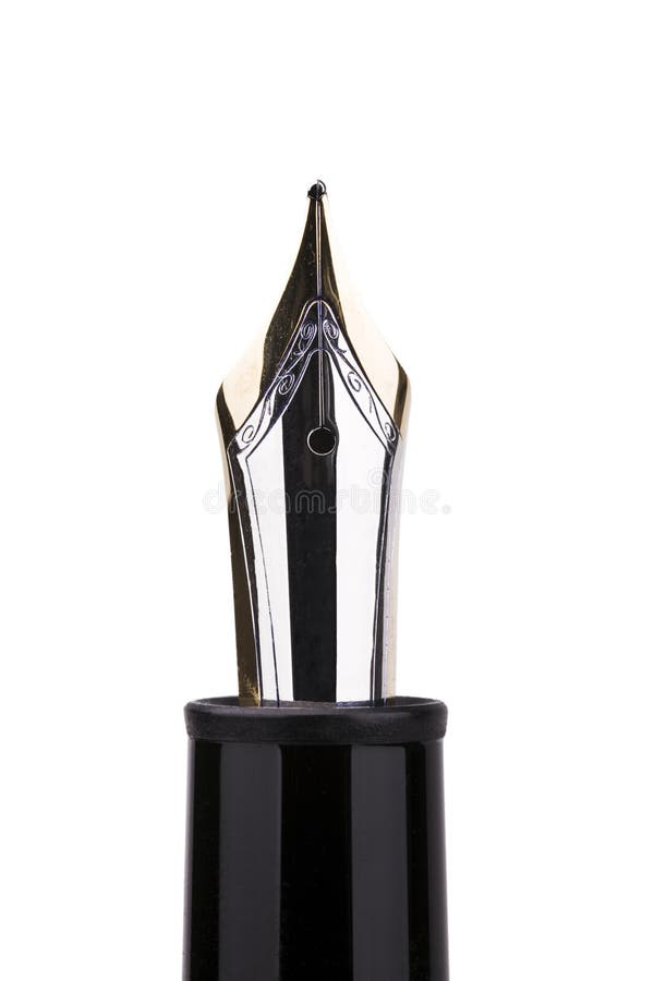 Fountain pen stock photo. Image of shiny, fashioned, design - 13092822