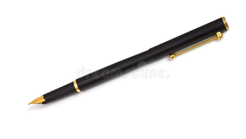 Fountain pen stock image. Image of single, macro, pencil - 8083761