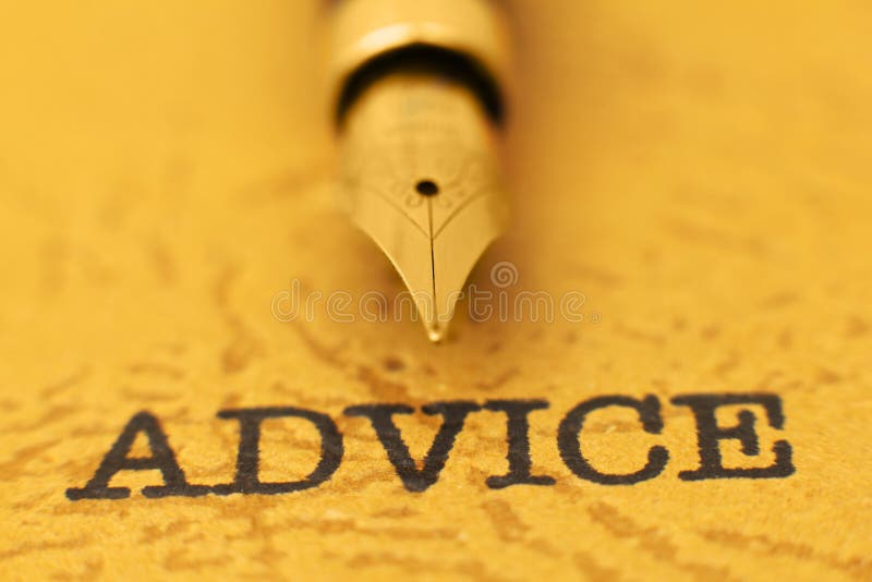 Advice stock image. Image of word, person, highlighted - 46668575