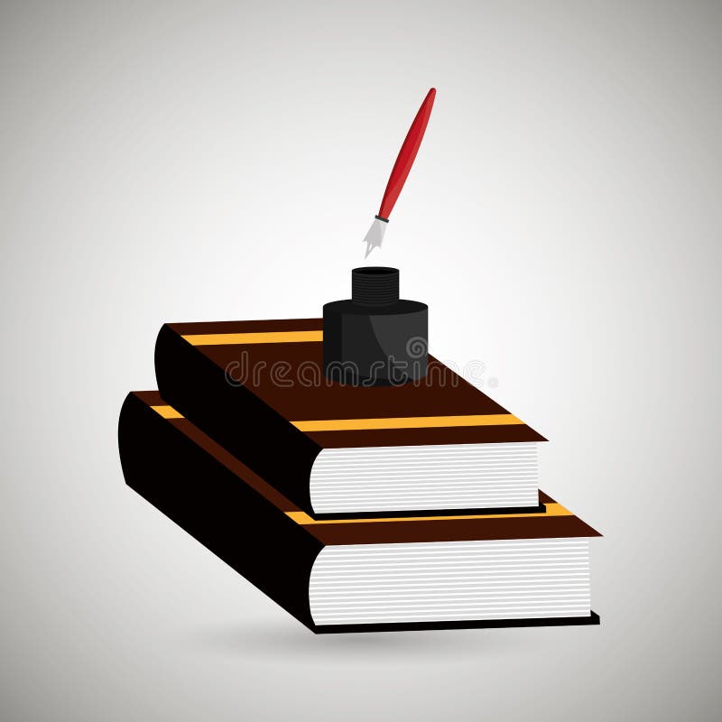 Fountain pen design stock vector. Illustration of office - 68329352