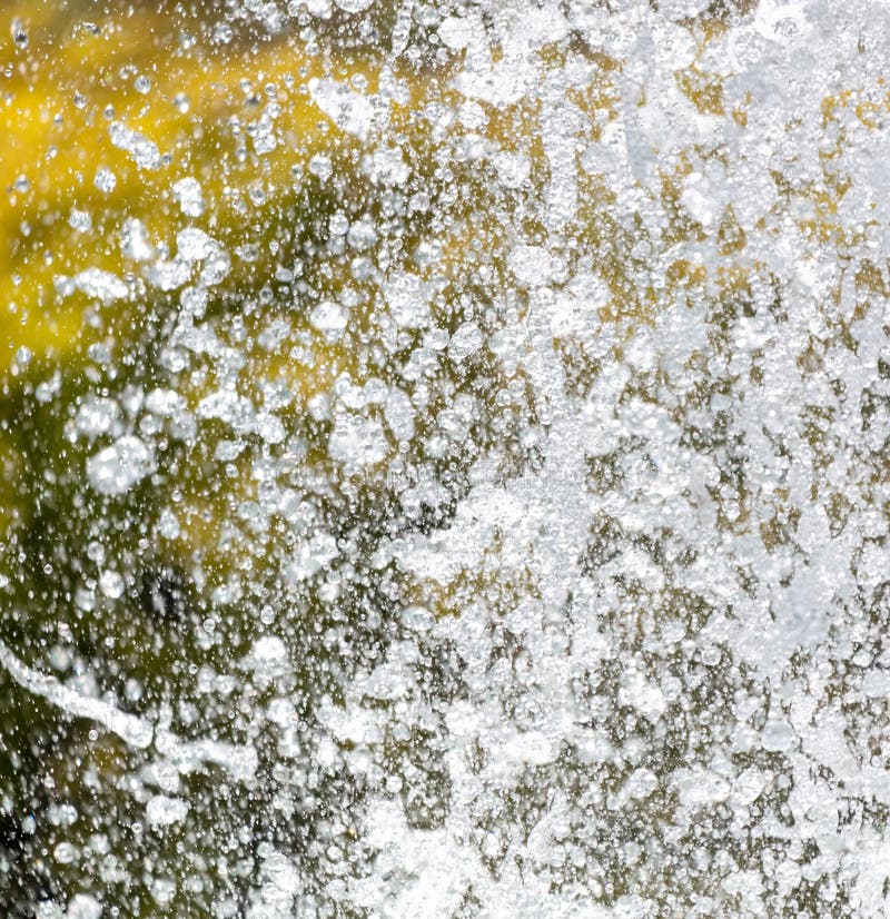 Fountain Splashes As an Abstract Background. Texture Stock Photo ...