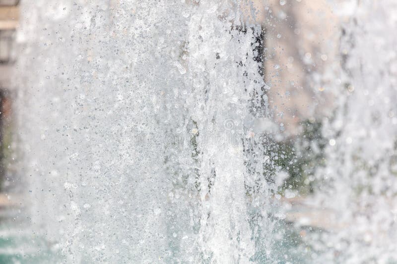 Fountain Splashes As an Abstract Background. Texture Stock Photo ...