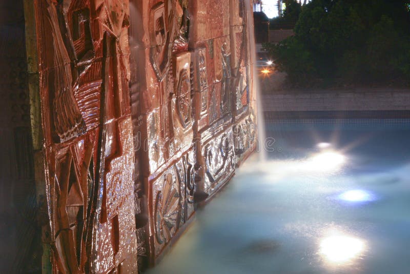 The Fountain at the at Statue Square, Hong Kong 18 Sept 2004 Editorial ...