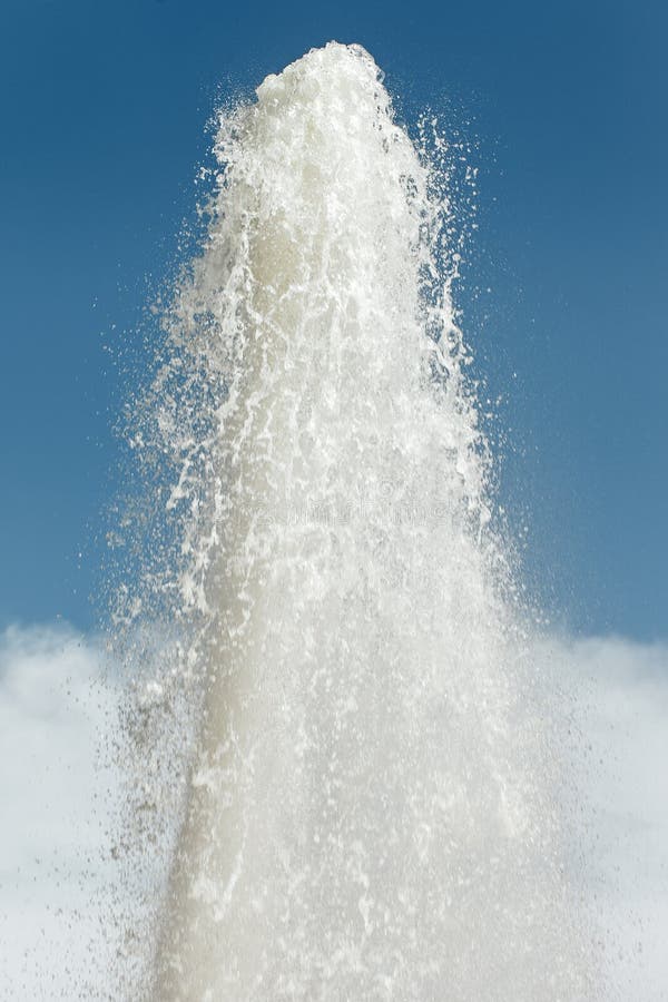 Fountain Stream Waterworks stock photo. Image of drop - 97367640