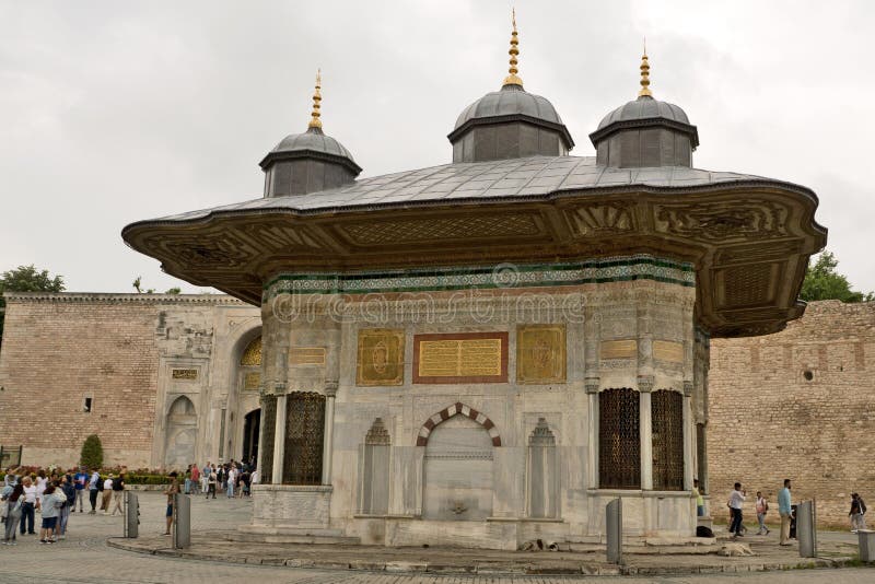 Istanbul, Turkey: Blue Mosque in the Evening Light. Editorial Stock ...