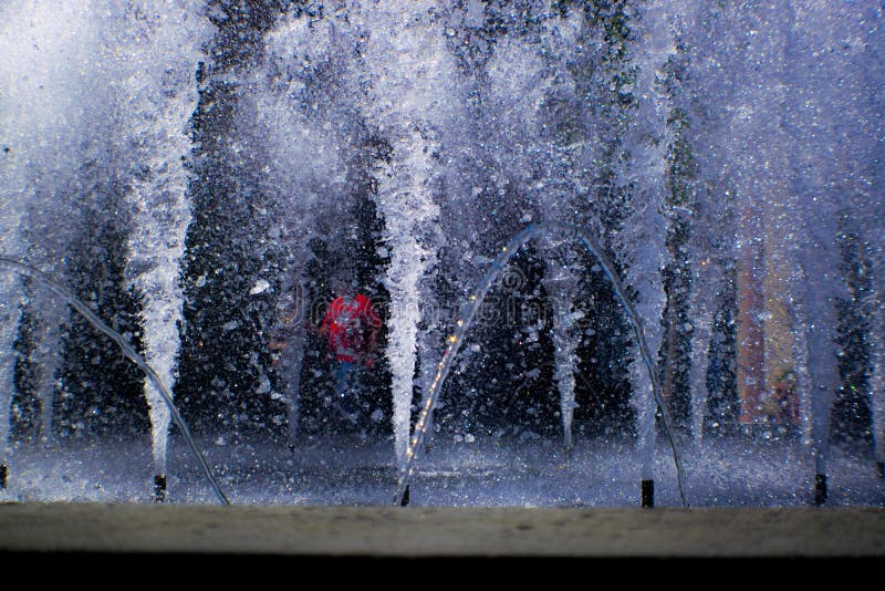 Fountain stock image. Image of spurt, stop, water, fountain - 70107245