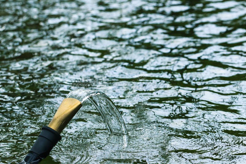 Fountain and wave. stock image. Image of elation, fresh - 79079097