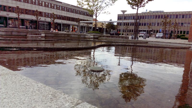 Fountaine vejen denmark editorial image. Image of fountaine - 73065740