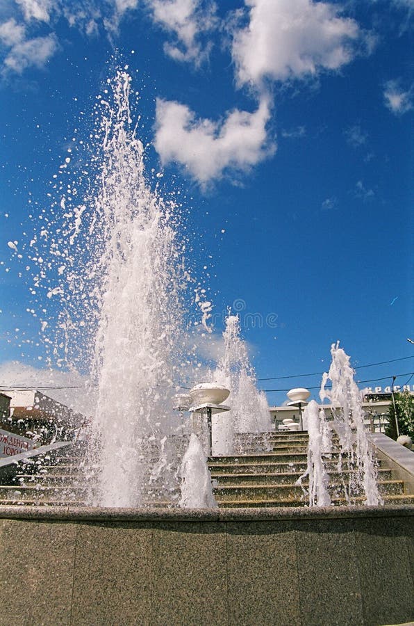 Fountain of the Seas, Place De La Concorde, Paris Stock Image - Image ...