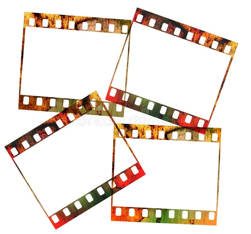 Four 35mm slides, stock image. Image of blank, battered - 17182185