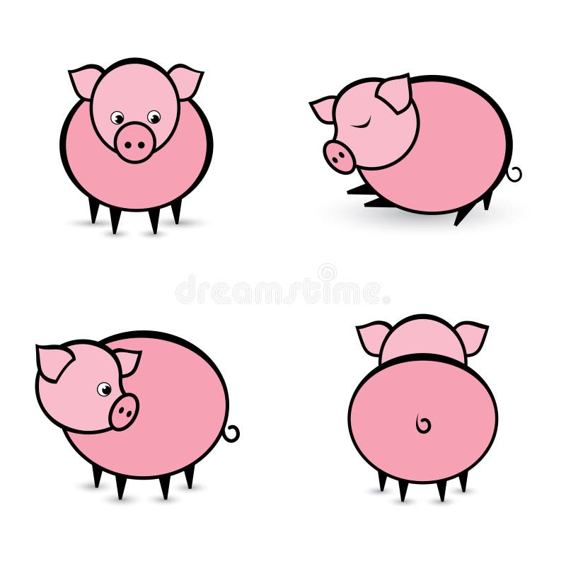 1+ Piggy bank four pigs Free Stock Photos - StockFreeImages