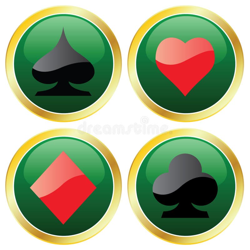 Four Aces stock vector. Illustration of gambling, deal - 11988657