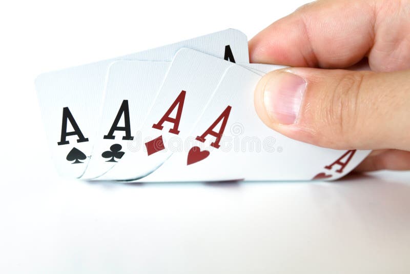 Four aces stock image. Image of kind, highest, aces, recreation - 17295979