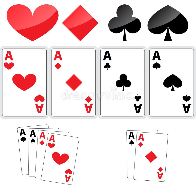 Shaped Aces Stock Illustrations – 50 Shaped Aces Stock Illustrations ...