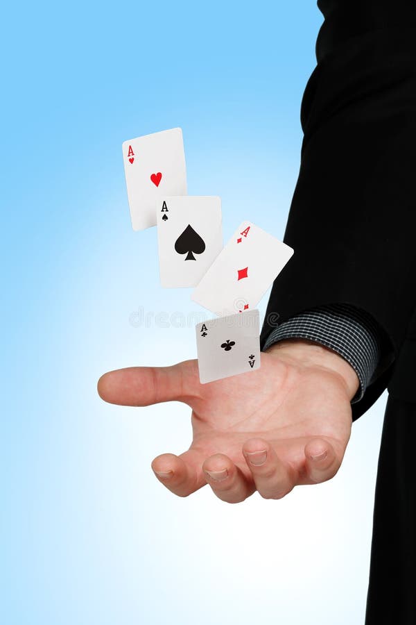 Four aces stock image. Image of closeup, gambling, luck - 48557879