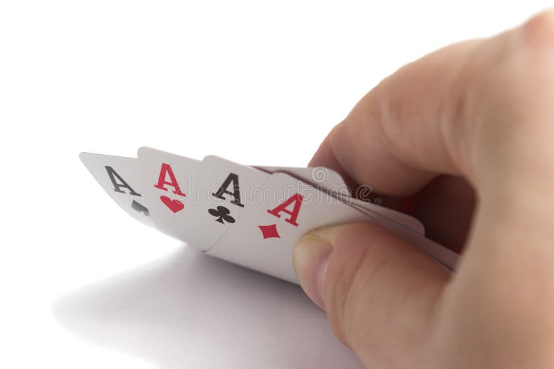 Four Aces Wins Hand Stock Photos - Free & Royalty-Free Stock Photos ...