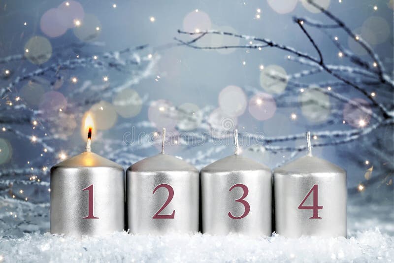 First Week of Advent stock image. Image of prayer, smiling - 13400559