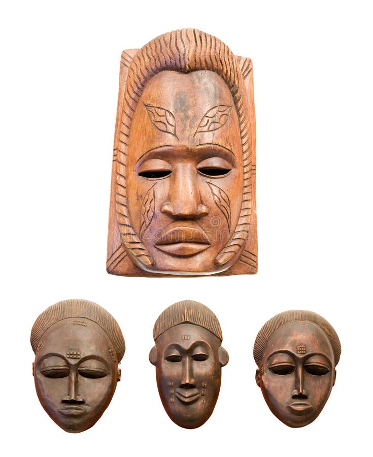African mask stock image. Image of mystery, doll, culture - 10450433