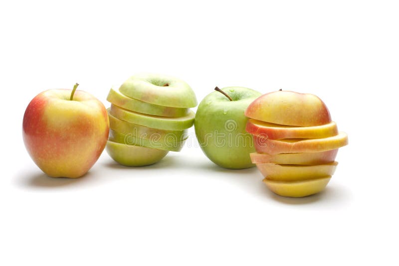 Four apples stock photo. Image of group, eating, fresh - 14239072
