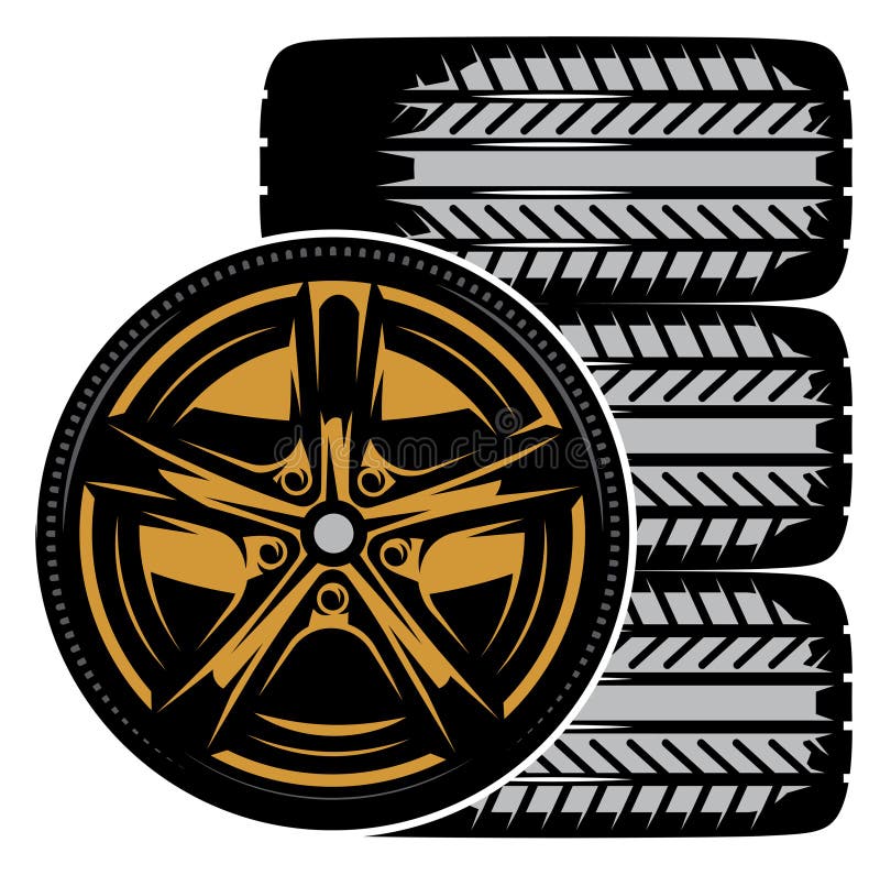 Automobile Rubber Tire Shop, Car Wheel, Racing Vector Logos and Labels ... Automobile Rubber Tire Shop, Car Wheel, Racing Vector Logos and Labels ...
