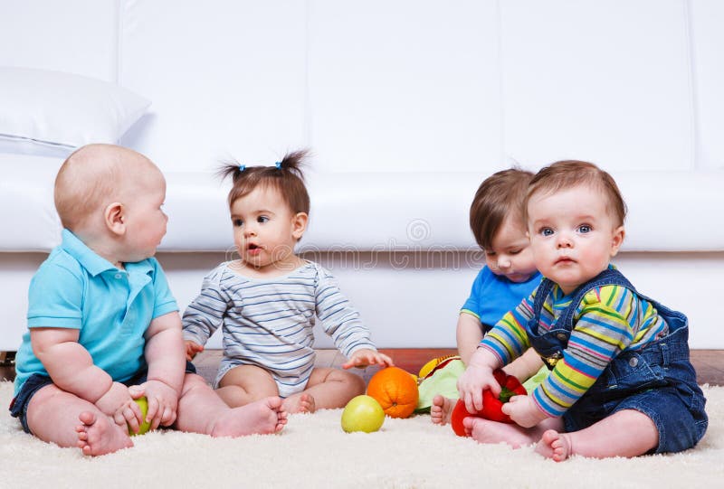 Babies group stock photo. Image of happiness, happy, human - 11986262