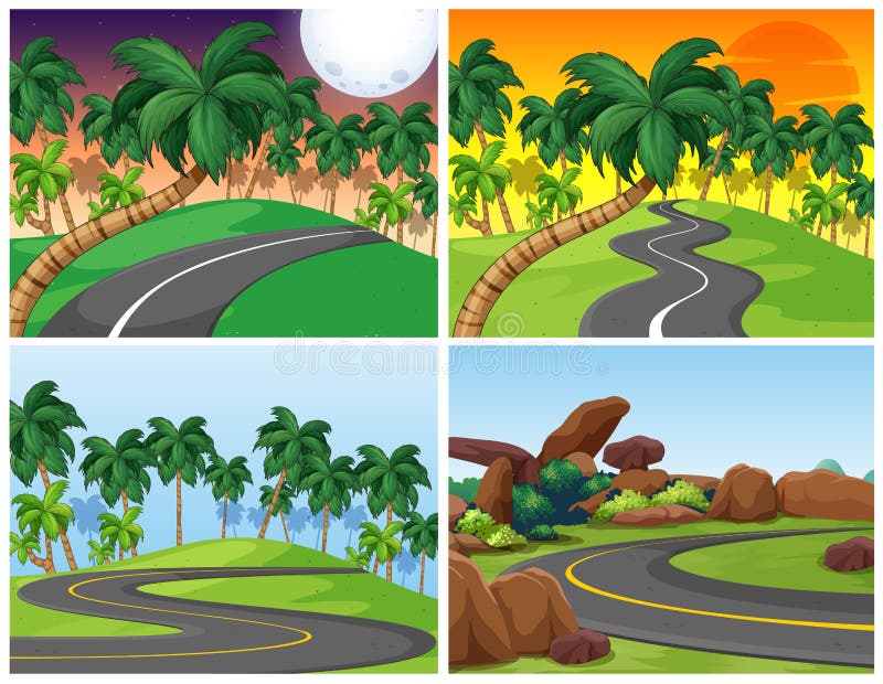Four Lane Road Stock Illustrations – 89 Four Lane Road Stock ...