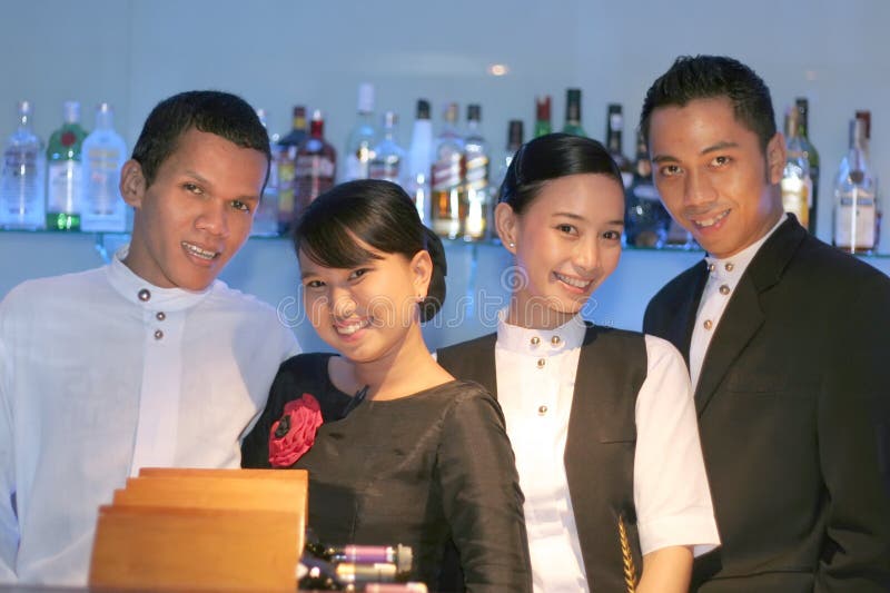 Four bar staff stock image. Image of people, human, industry - 6305881