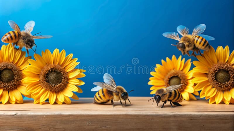 Four Bees Wooden Stock Illustrations – 17 Four Bees Wooden Stock ...