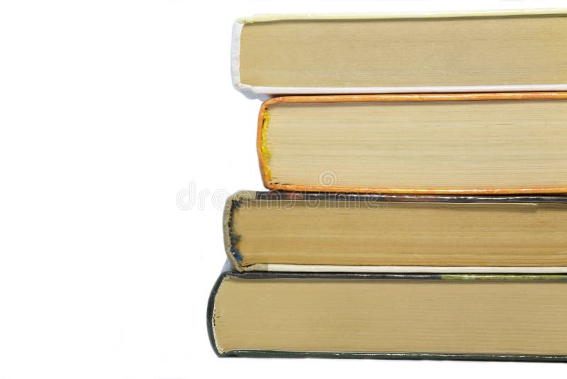 Four books on each other stock image. Image of bookstore - 78140537