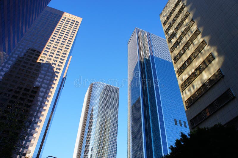 Four Buildings Overhead and the Sky. Stock Photo - Image of york ...