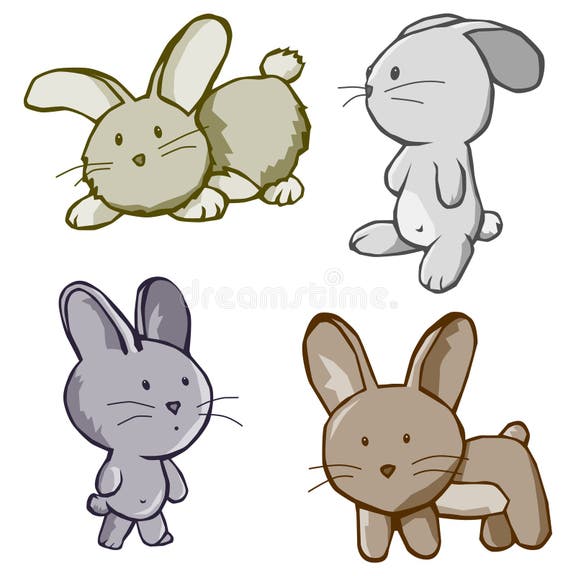 Rabbit Cartoons Stock Illustrations – 2,614 Rabbit Cartoons Stock ...