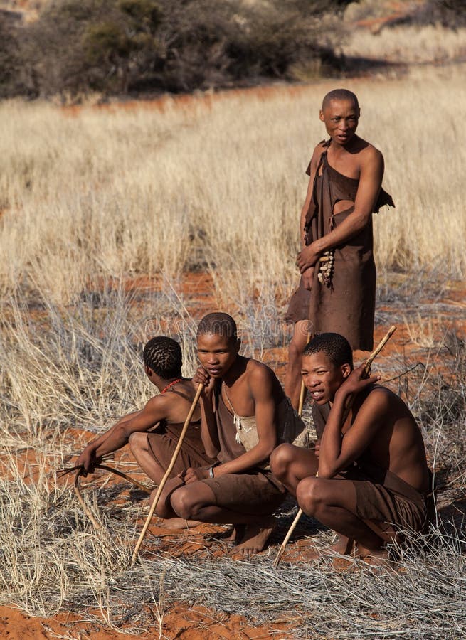 Bushmen sun editorial stock photo. Image of namibia, authentic - 33788728