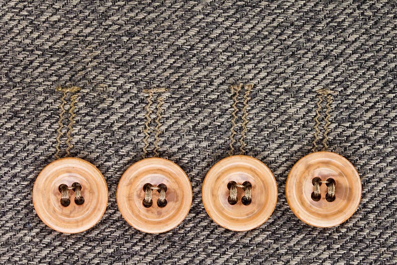 Four Buttons stock photo. Image of sewing, shirt, jacket - 25698276