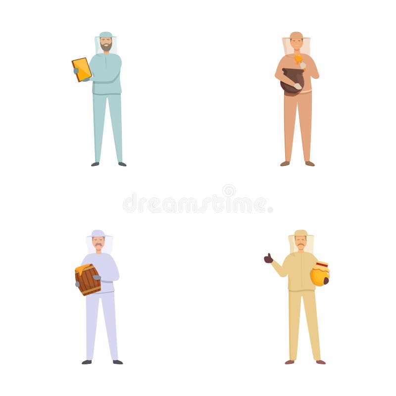 Set of Professionals with Tools Stock Vector - Illustration of graphic ...