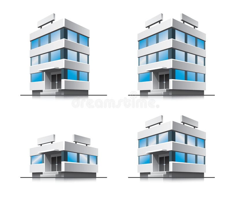Cartoon Buildings Grey Stock Illustrations – 207 Cartoon Buildings Grey ...