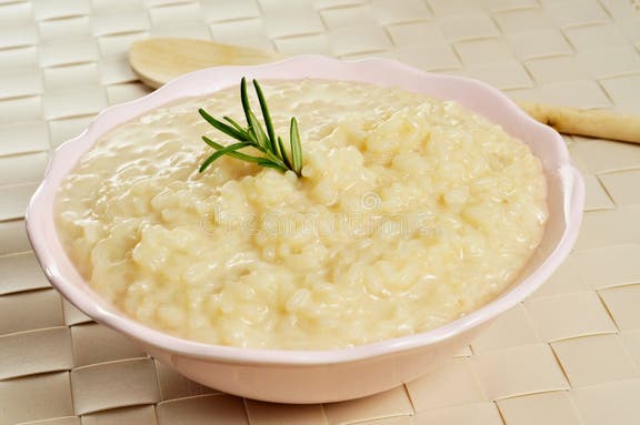 Four cheese risotto stock photo. Image of cooked, culinary - 33528204