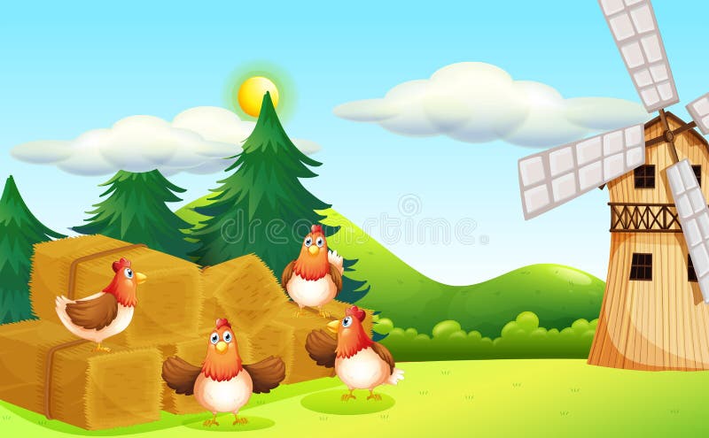 Hen Chickens Stock Illustrations – 2,786 Hen Chickens Stock ...