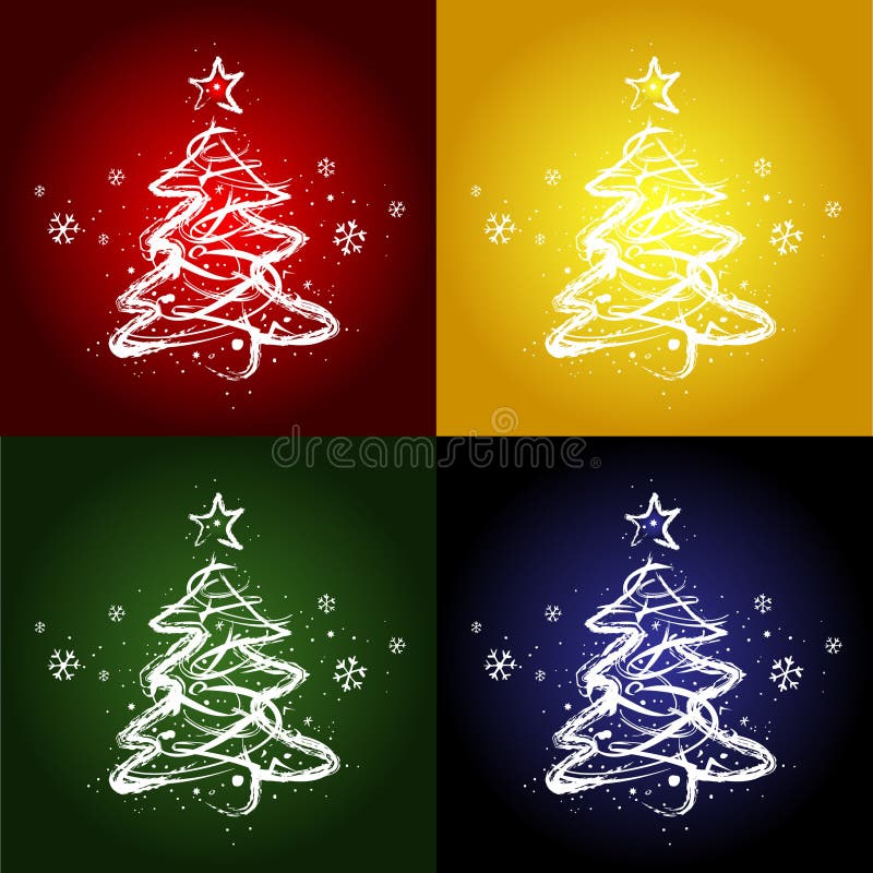 24+ Four christmas trees Free Stock Photos - StockFreeImages