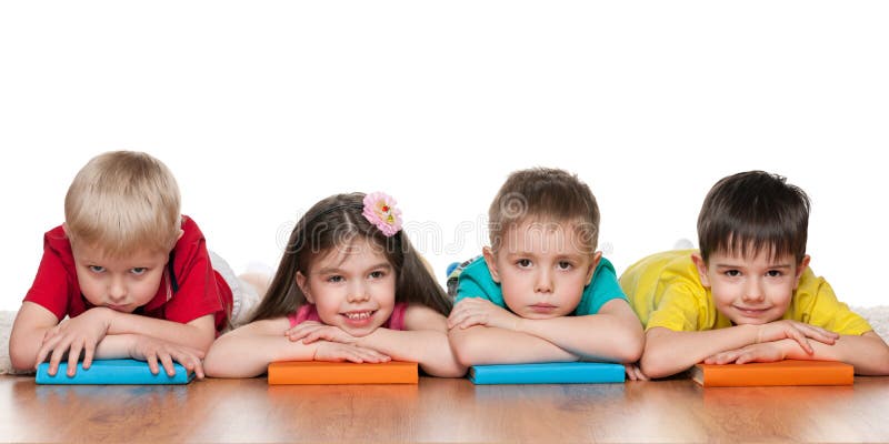 Two Clever Boys with Blocks Stock Image - Image of childhood ...