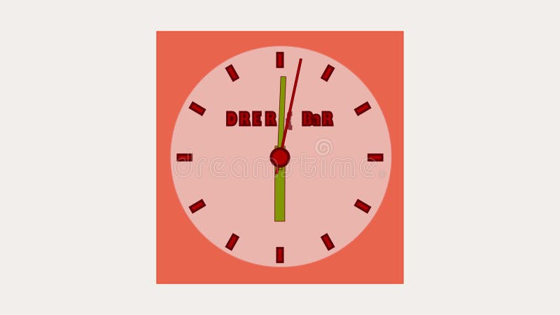 Four Square Clocks Display with Text Win Big 2026. Showing the Passage ...