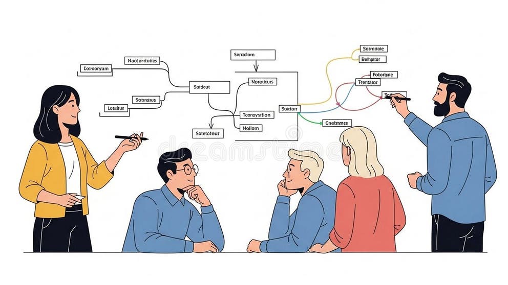 Complex Mind Map Stock Illustrations – 660 Complex Mind Map Stock ...