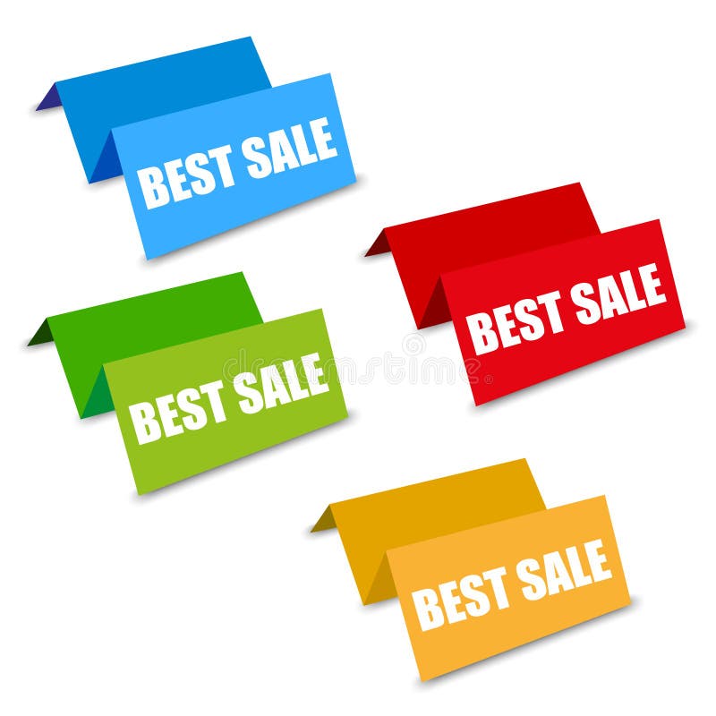 Color Best Shop Logo Template Design Template Stock Vector ...