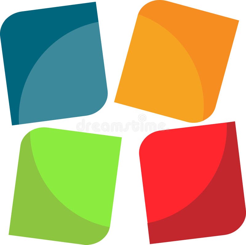 Four Color Logo Stock Illustrations – 8,121 Four Color Logo Stock ...