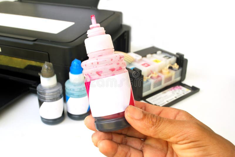 Four Color Printing cmyk. stock photo. Image of closeup - 143108848