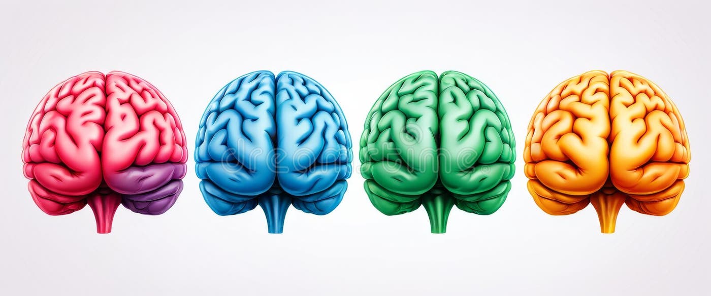 Colored Brain Stock Illustrations – 7,849 Colored Brain Stock ...