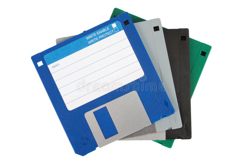 Colored floppy disk stock image. Image of magnetic, storage - 22679319