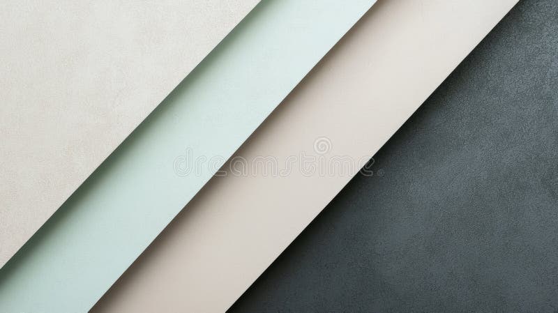 Four Colored Sheets of Paper Overlap, Creating a Beautiful Gradient ...